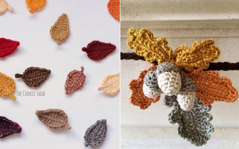 Autumn Garlands Free Crochet Patterns