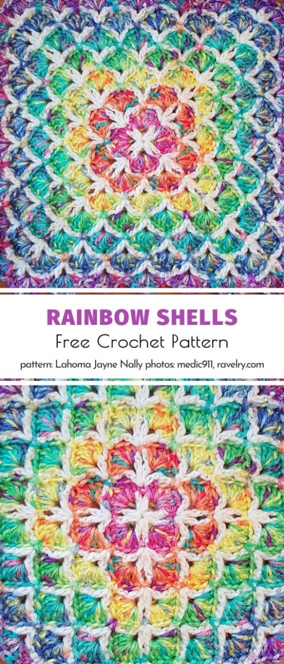 Candy Sweet Shell Stitch Blankets + Video Tutorial - Your Crochet