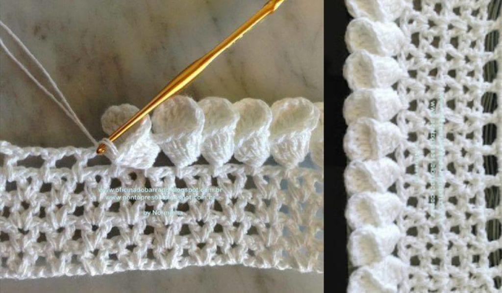 Flower Edging Crochet Pattern