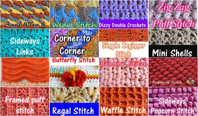 Stitch Encyclopedia [Free Crochet Patterns and Video Tutorials] - Your ...