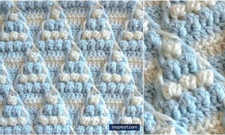 Popcorn Stitch Free Crochet Pattern | Your Crochet
