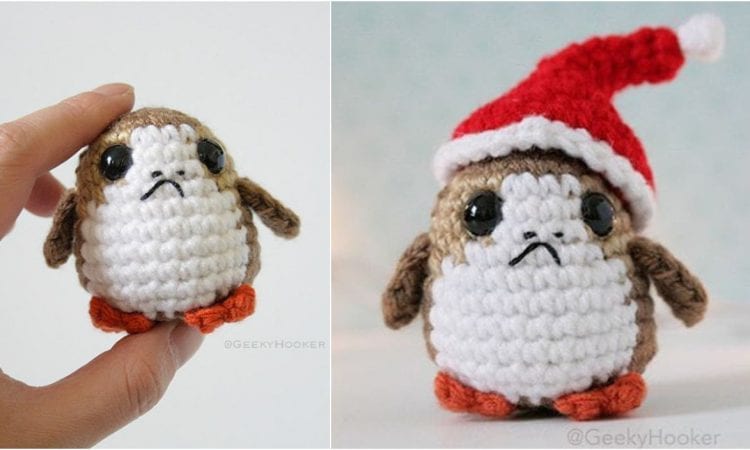 Amigurumi Porg from Star Wars Free Pattern | Your Crochet