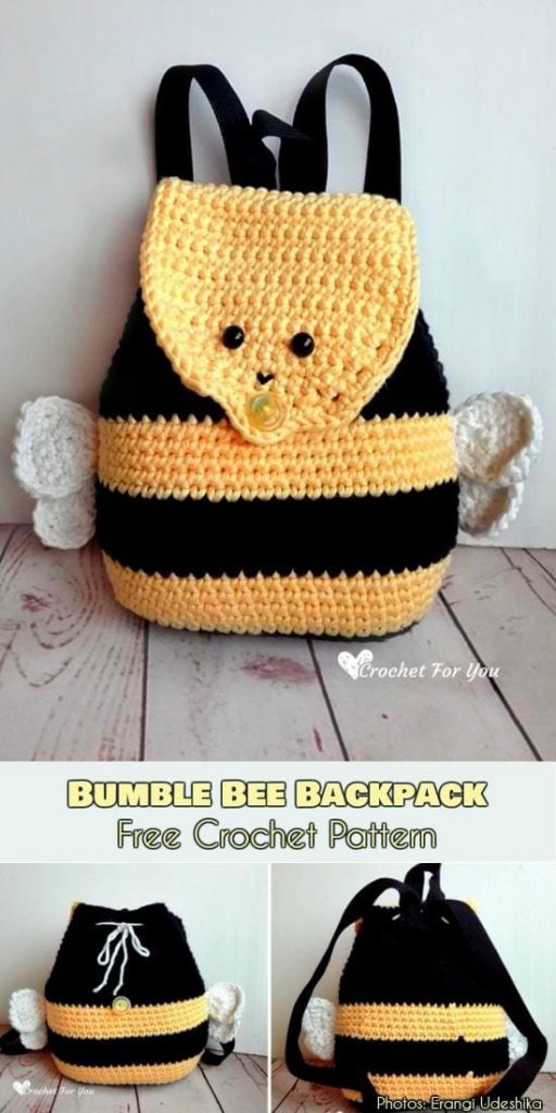 Cute and Fun Backpacks for Kids Free Crochet Patterns - Your Crochet