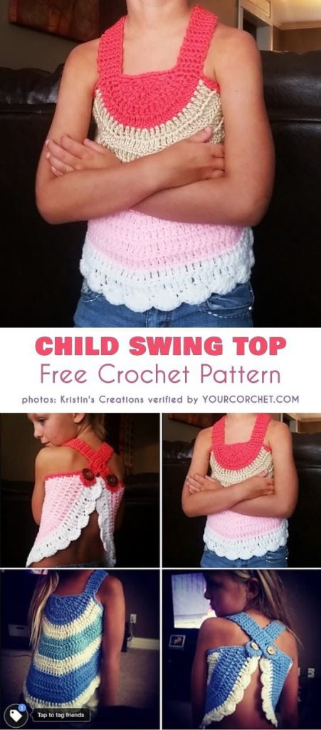 Crochet Tops for Girls Free Patterns - Your Crochet