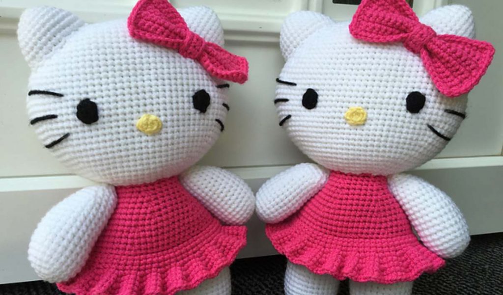 Big Hello Kitty Amigurumi Free Pattern - Your Crochet