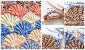 Crochet Shell Stitch Free Pattern and Tutorial - Your Crochet