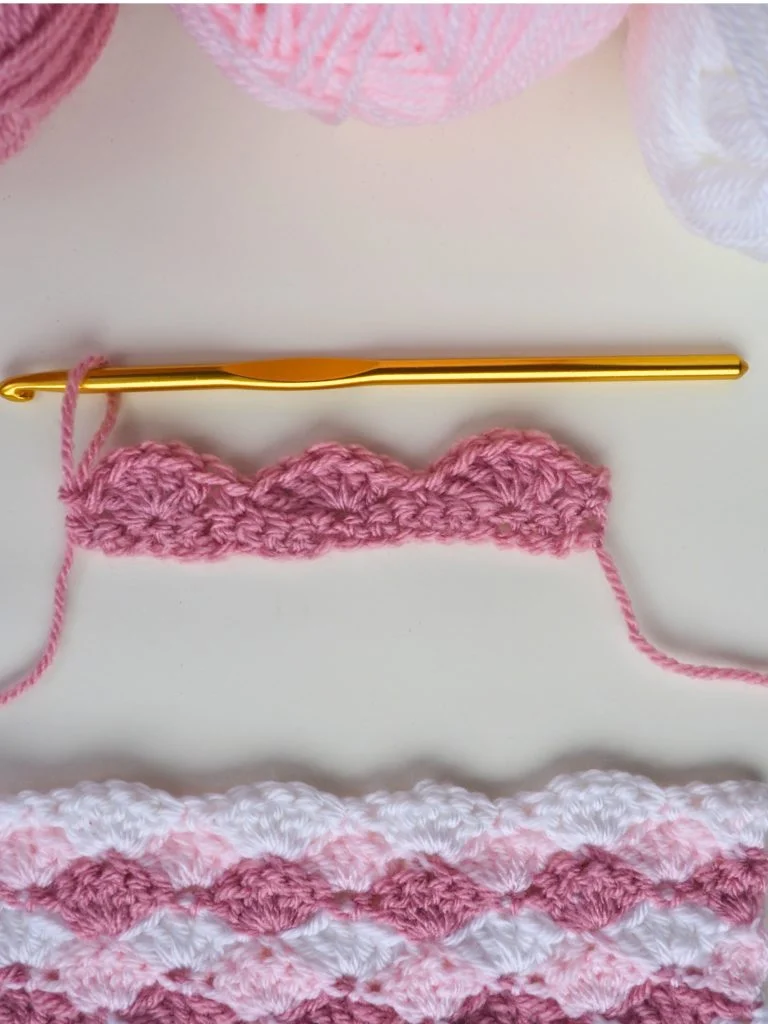 Crochet Shell Stitch Free Pattern and Tutorial - Your Crochet