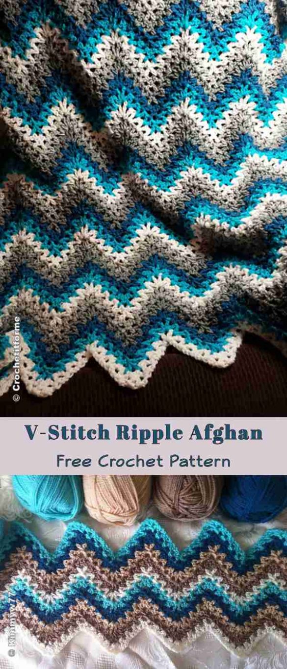 V-Stitch Crochet Projects - Your Crochet