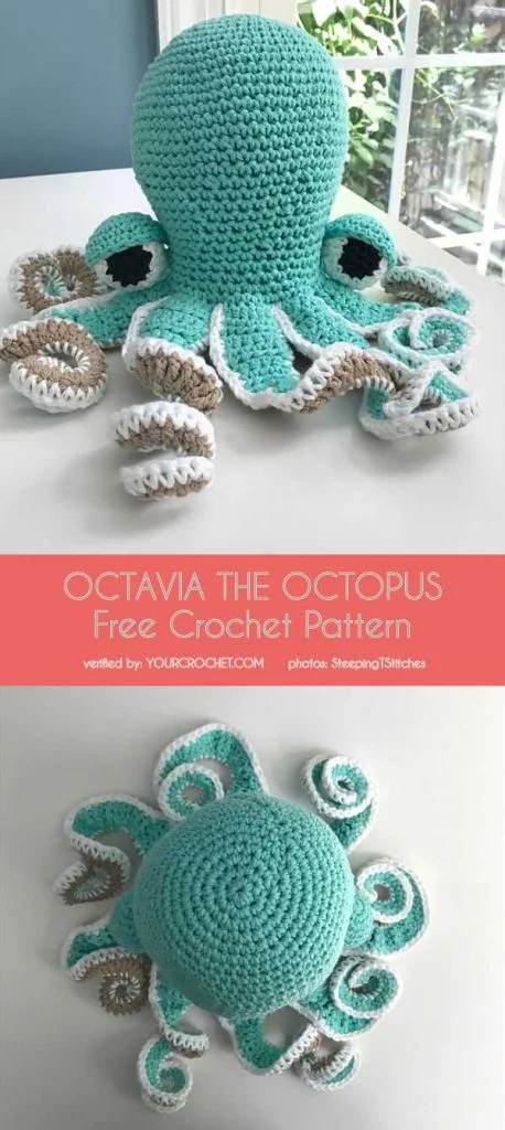 Huggable Octopus Free Crochet Patterns - Your Crochet