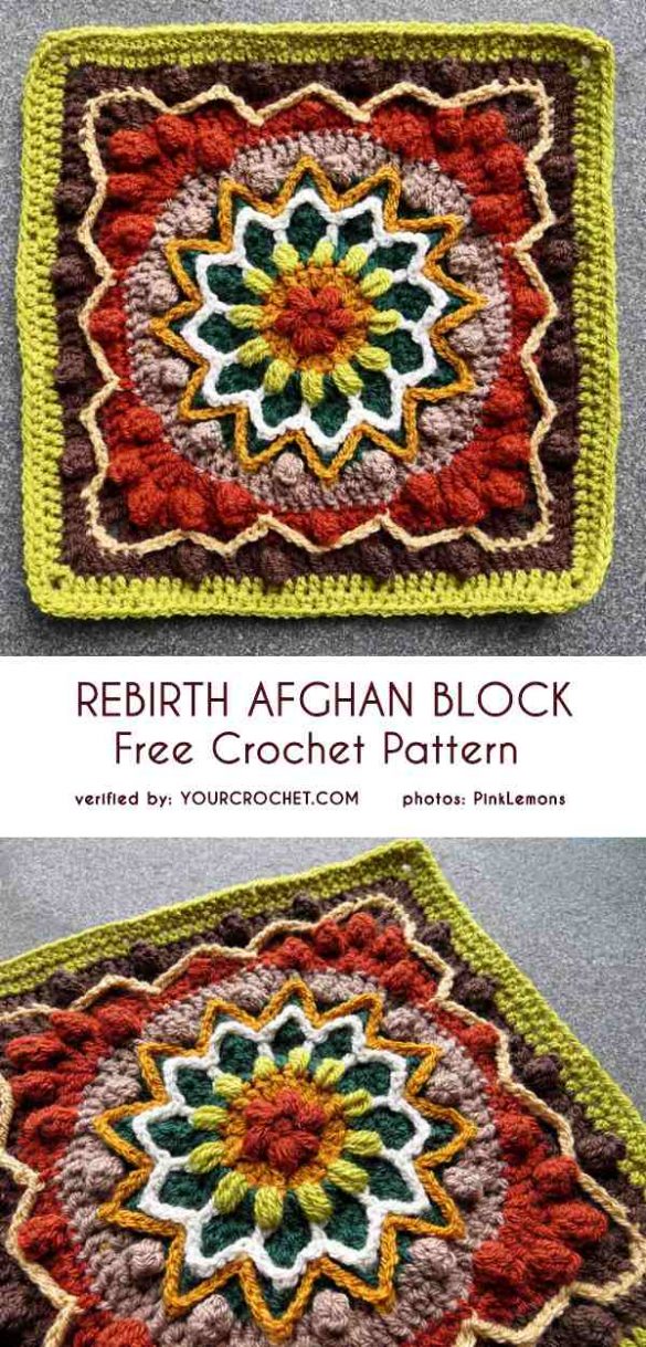 Eye-Catching Afghan Squares - Your Crochet