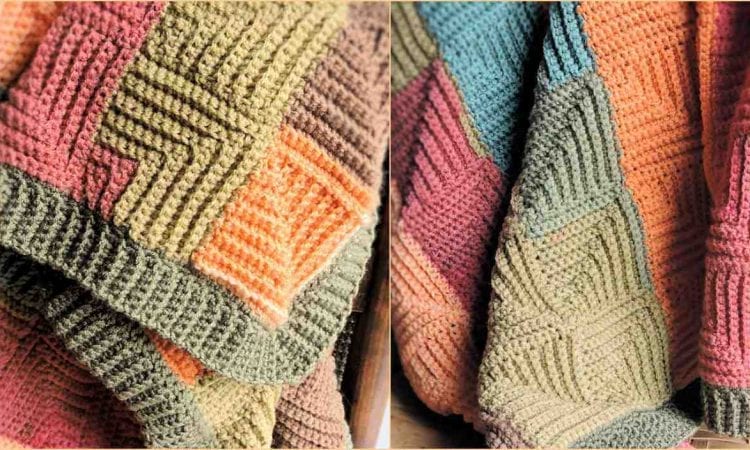 Patchwork Throw Free Crochet Pattern | Your Crochet