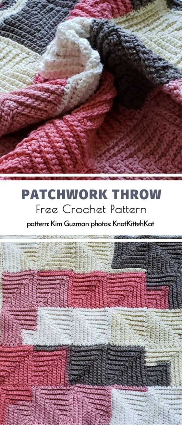 Modern Patchwork Throws Ideas and Patterns - Your Crochet