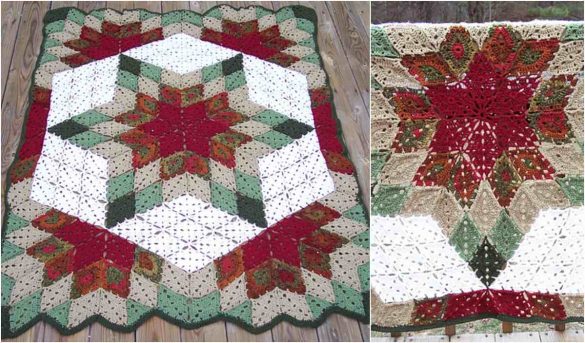 Prairie Star Throw Free Crochet Pattern - Your Crochet