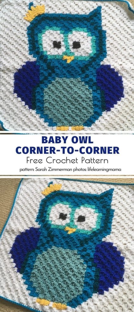 C2C Owls Free Patterns - Your Crochet