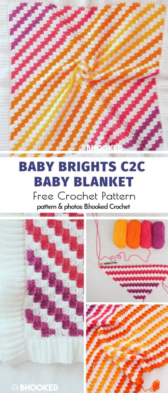 Great C2C Baby Blankets Free Crochet Patterns - Your Crochet