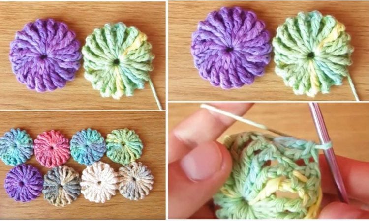 Easy Puff Flower Free Crochet Pattern | Your Crochet