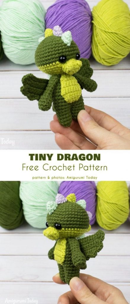 Top 6 Tiny Dragons Free Crochet Patterns - Your Crochet