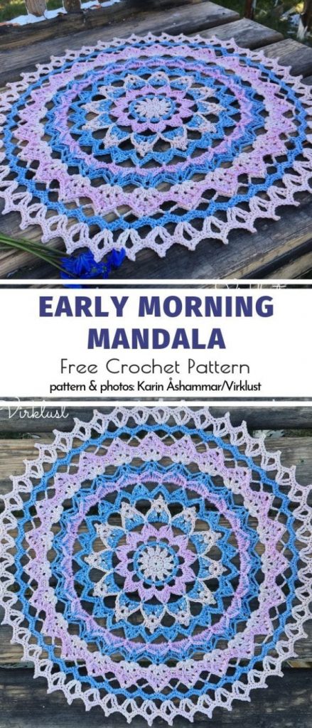 Happy Crochet Mandalas Free Patterns - Your Crochet