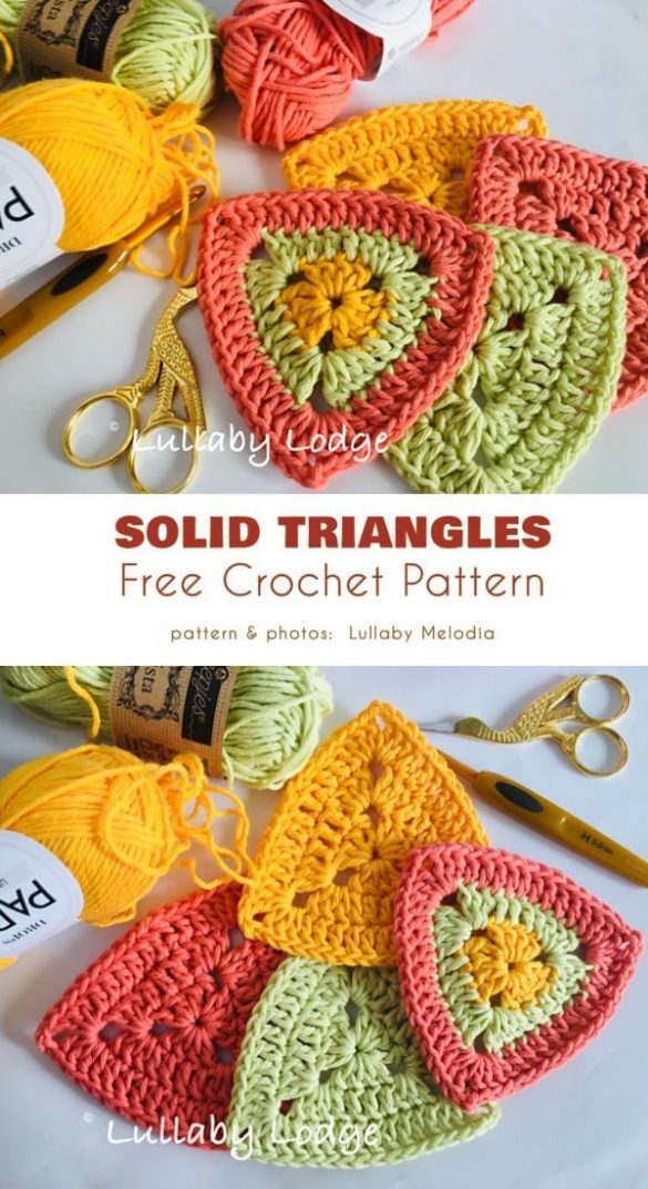 Triangle-Based Blanket Free Crochet Patterns - Your Crochet