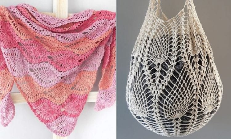 Beautiful Pineapple Stitch Ideas Free Crochet Patterns | Your Crochet