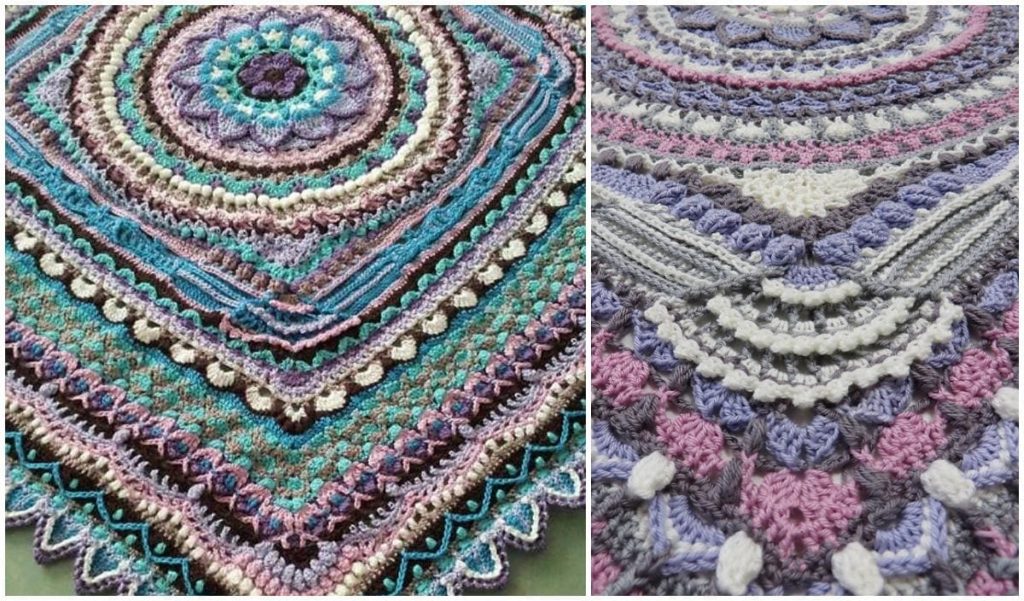 Jacaranda CAL Tablecloth Free Crochet Pattern - Your Crochet