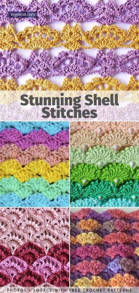 Stunning Shell Stitches - Your Crochet