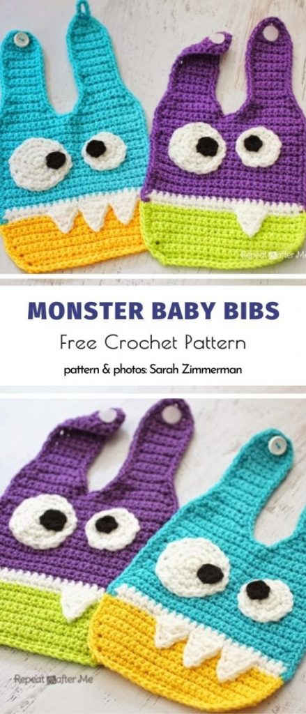 Sweet Crochet Bibs for Babies - Your Crochet