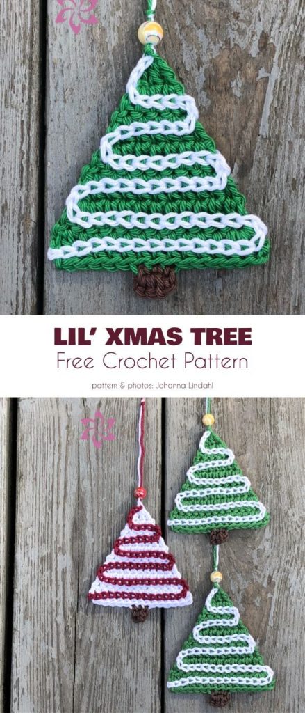 2D Smart Christmas Tree Free Crochet Patterns - Your Crochet