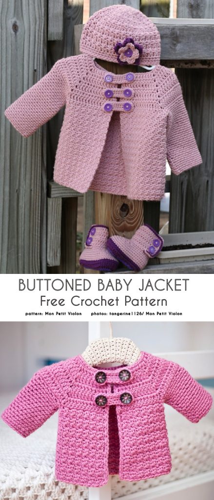 10 Best Baby Jacket Free Crochet Patterns - Your Crochet
