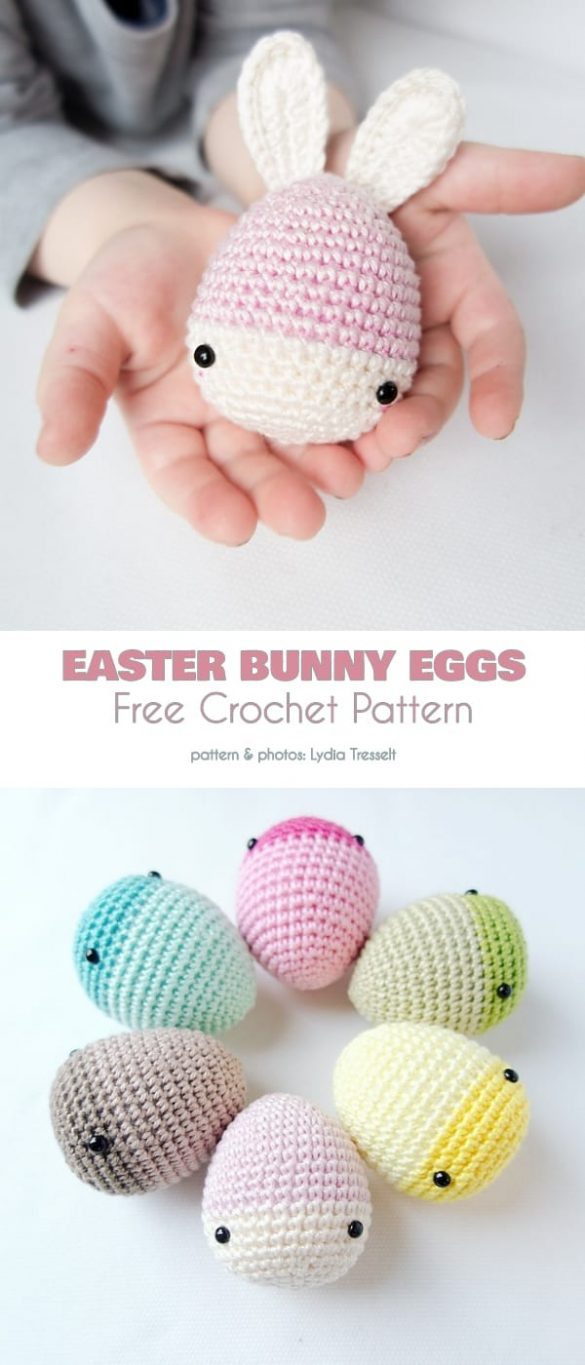 35+ Free Easter Crochet Patterns: Bunnies, Eggs & Spring Decor Ideas