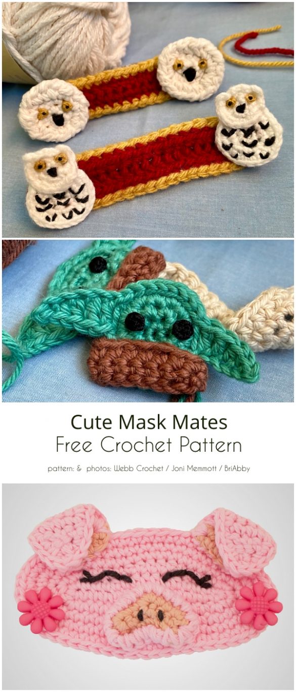 Variety of Mask Helper Free Crochet Patterns - Your Crochet
