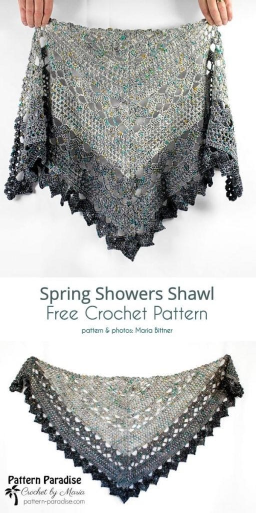 Stunning Spring Shawls Free Crochet Patterns - Your Crochet