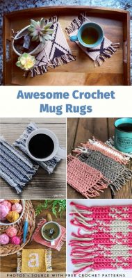 Awesome Crochet Mug Rugs - Your Crochet