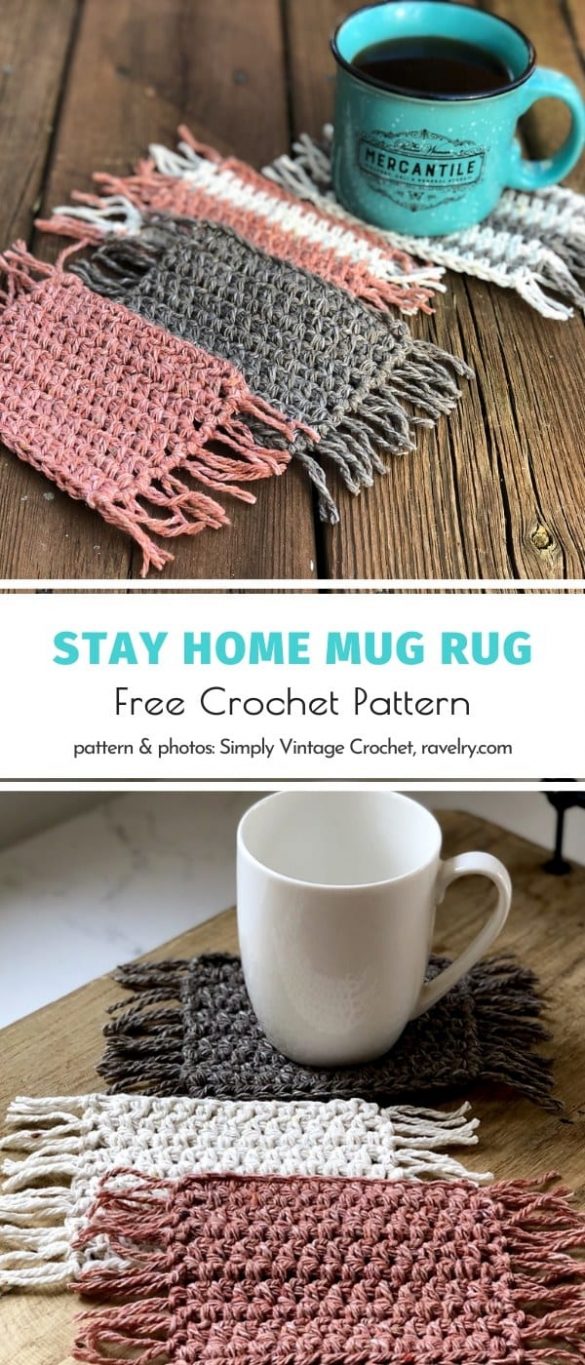 Awesome Crochet Mug Rugs - Your Crochet