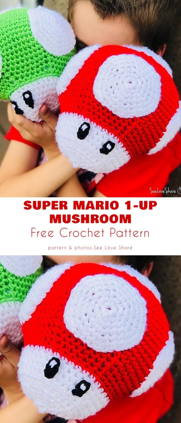 Super Mario Game Fan Free Crochet Patterns - Your Crochet