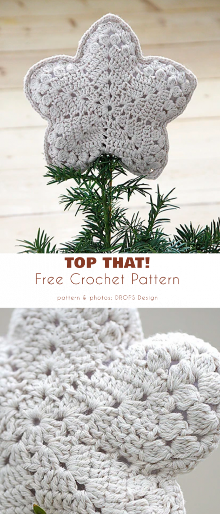 Tree Topper Ornament Free Crochet Patterns - Your Crochet