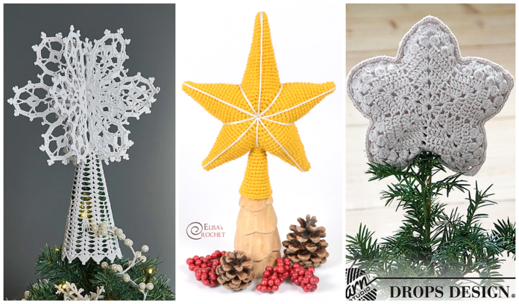 Tree Topper Ornament Free Crochet Patterns - Your Crochet