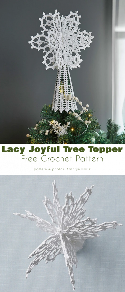 Tree Topper Ornament Free Crochet Patterns - Your Crochet