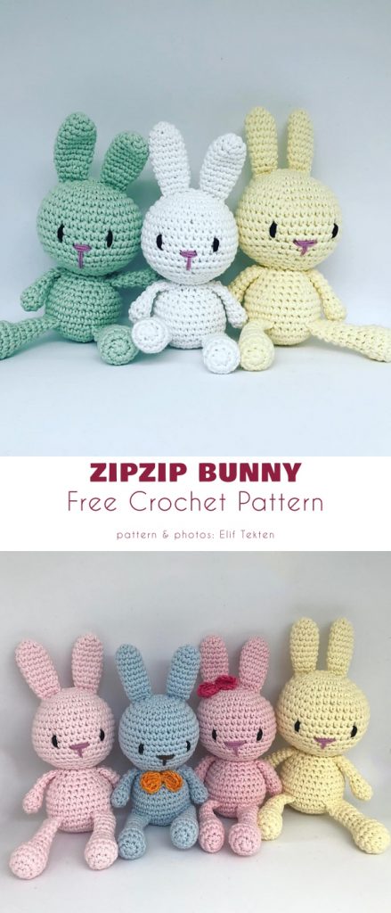 Free Crochet Bunny Pattern Ideas. 25+ Free Patterns!