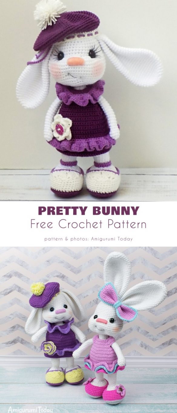 Free Crochet Bunny Pattern Ideas. 25+ Free Patterns!