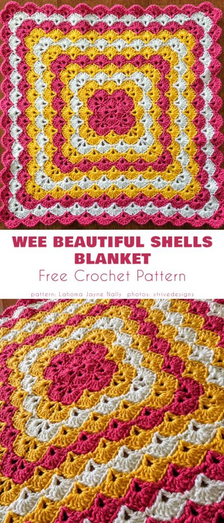 Beautiful Shell Stitch Blanket Ideas - Your Crochet