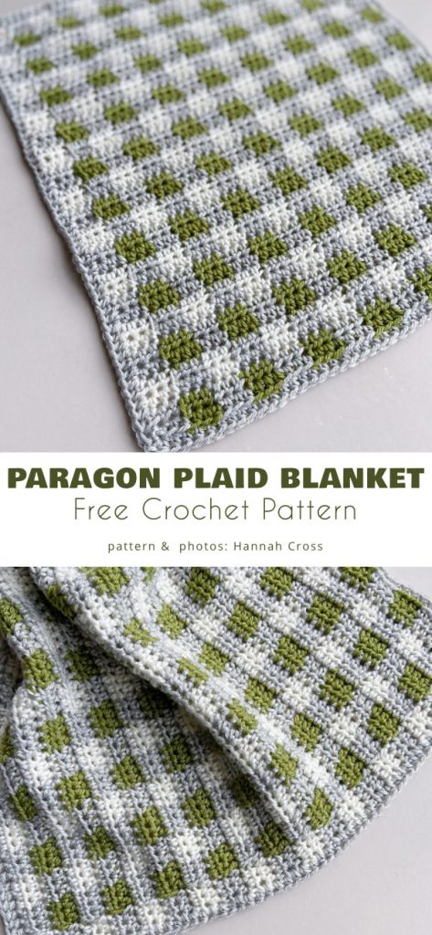 Plaid Blanket Free Crochet Patterns - Your Crochet