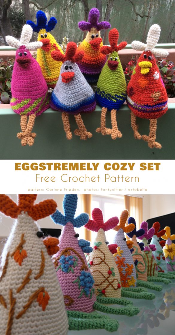 35+ Free Easter Crochet Patterns: Bunnies, Eggs & Spring Decor Ideas