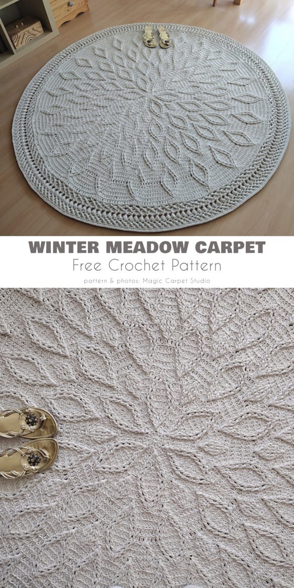 5 Spring Rug Free Crochet Patterns - Your Crochet