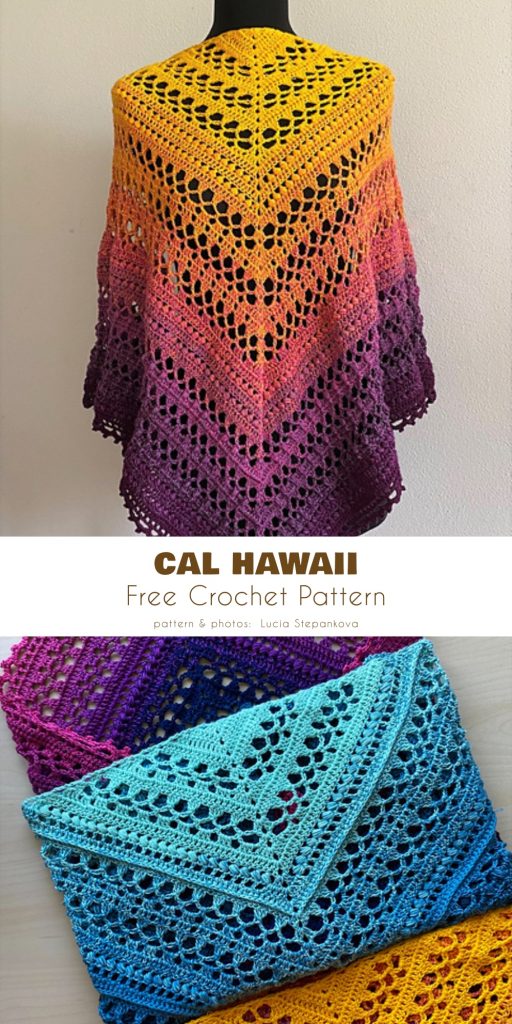 Sunset Shawl Ideas Free Crochet Patterns - Your Crochet