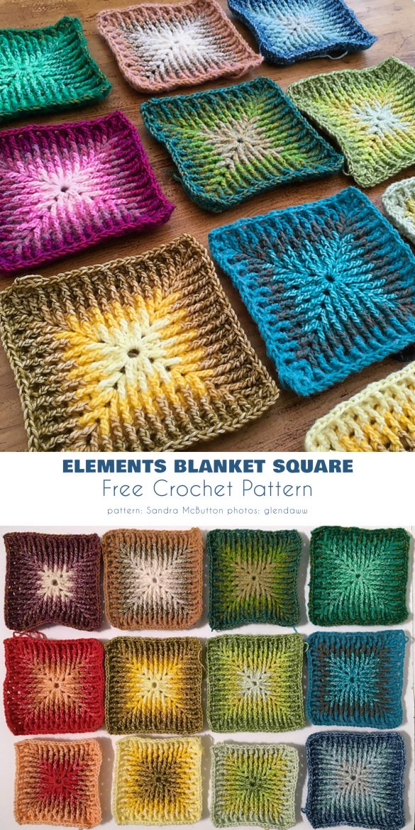 Beautifully Detailed Square Free Crochet Patterns - Your Crochet