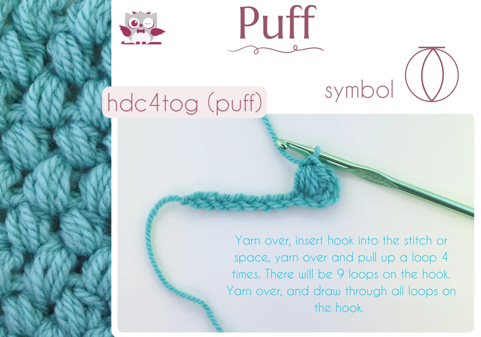 How to Crochet Puff Stitch: A Step-by-Step Guide to Puff Variations
