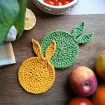 Bunny Coaster Free Crochet Pattern