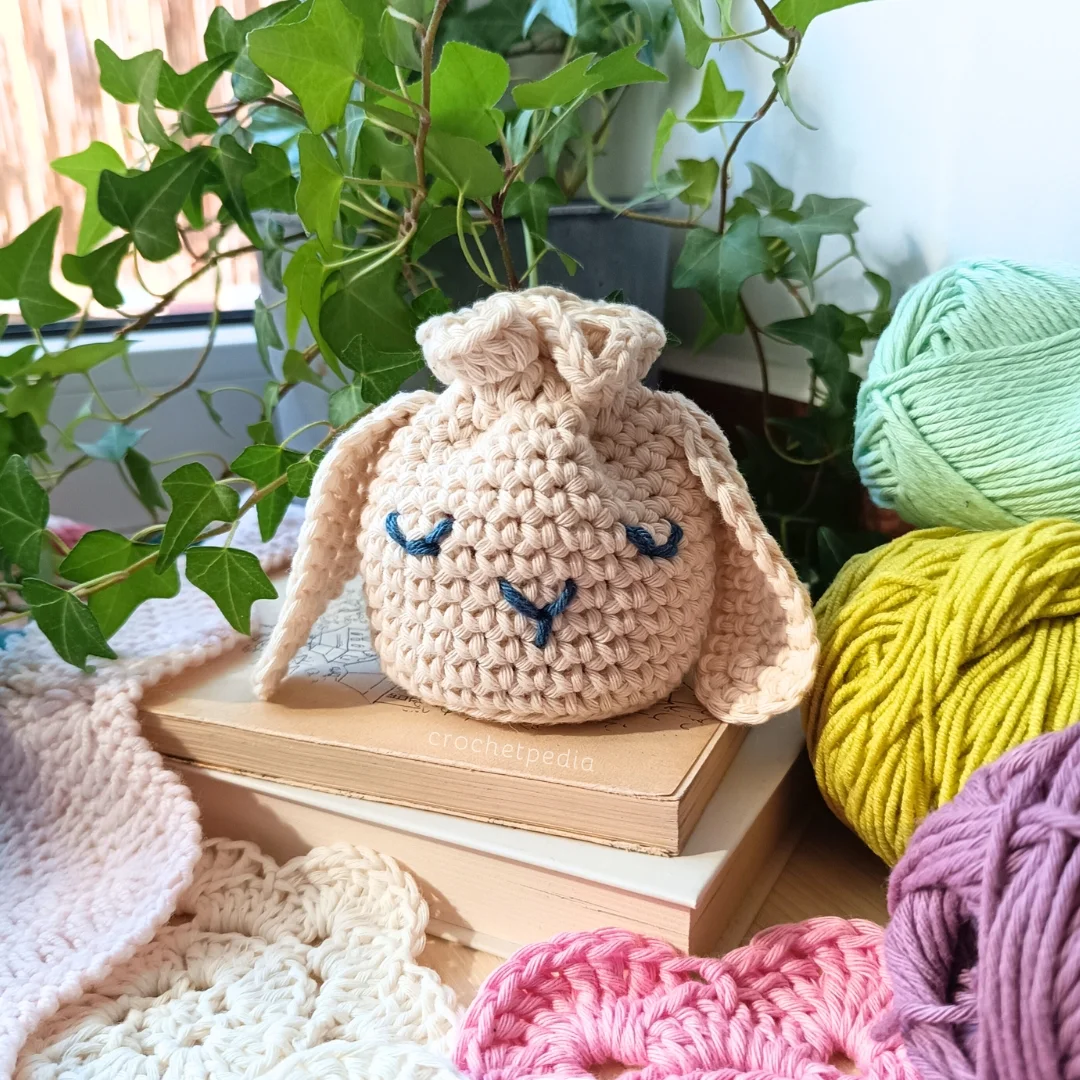 Sheep Pouch Free Crochet Pattern